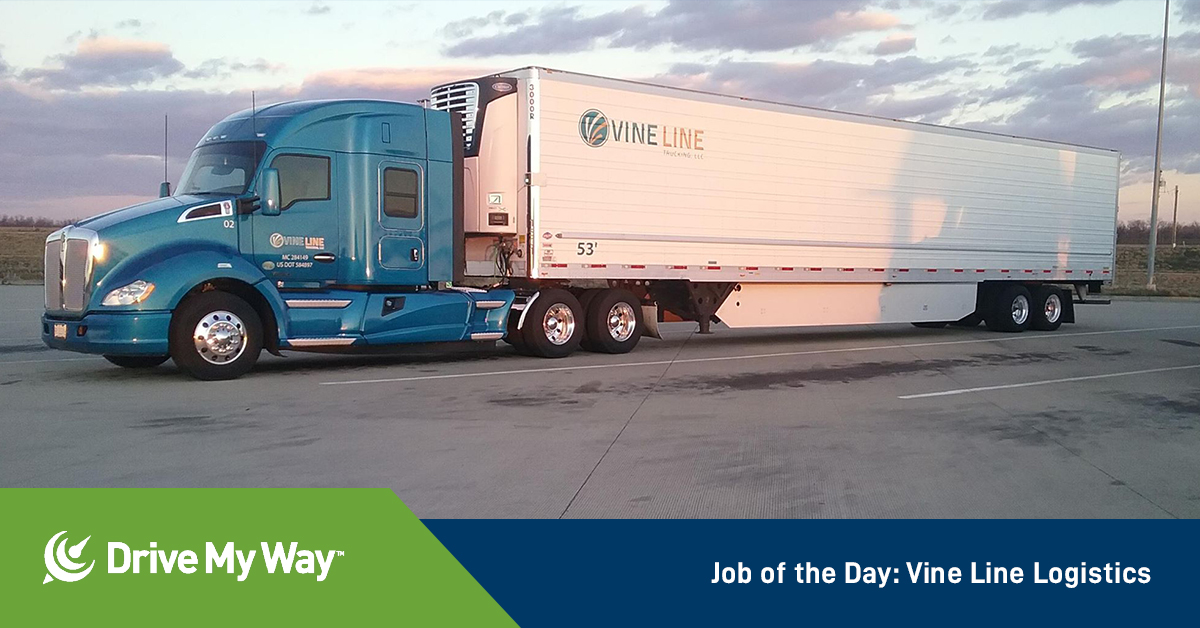 Job of the Day: Vine Line Logistics - Drive My Way