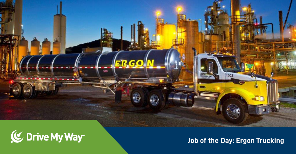 Job of the Day: Ergon Trucking Inc - Drive My Way
