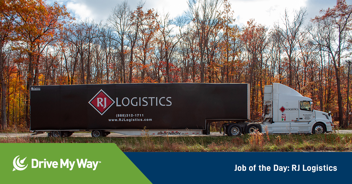 Job of the Day: RJ Logistics - Drive My Way